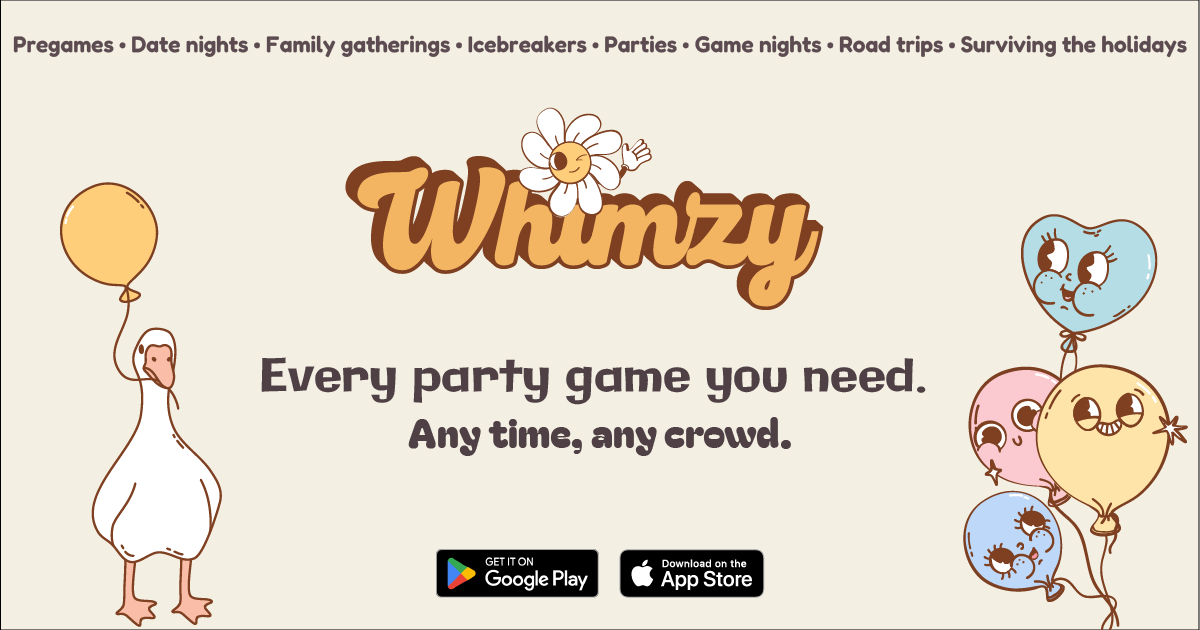 Whimzy - The Ultimate Party Game App